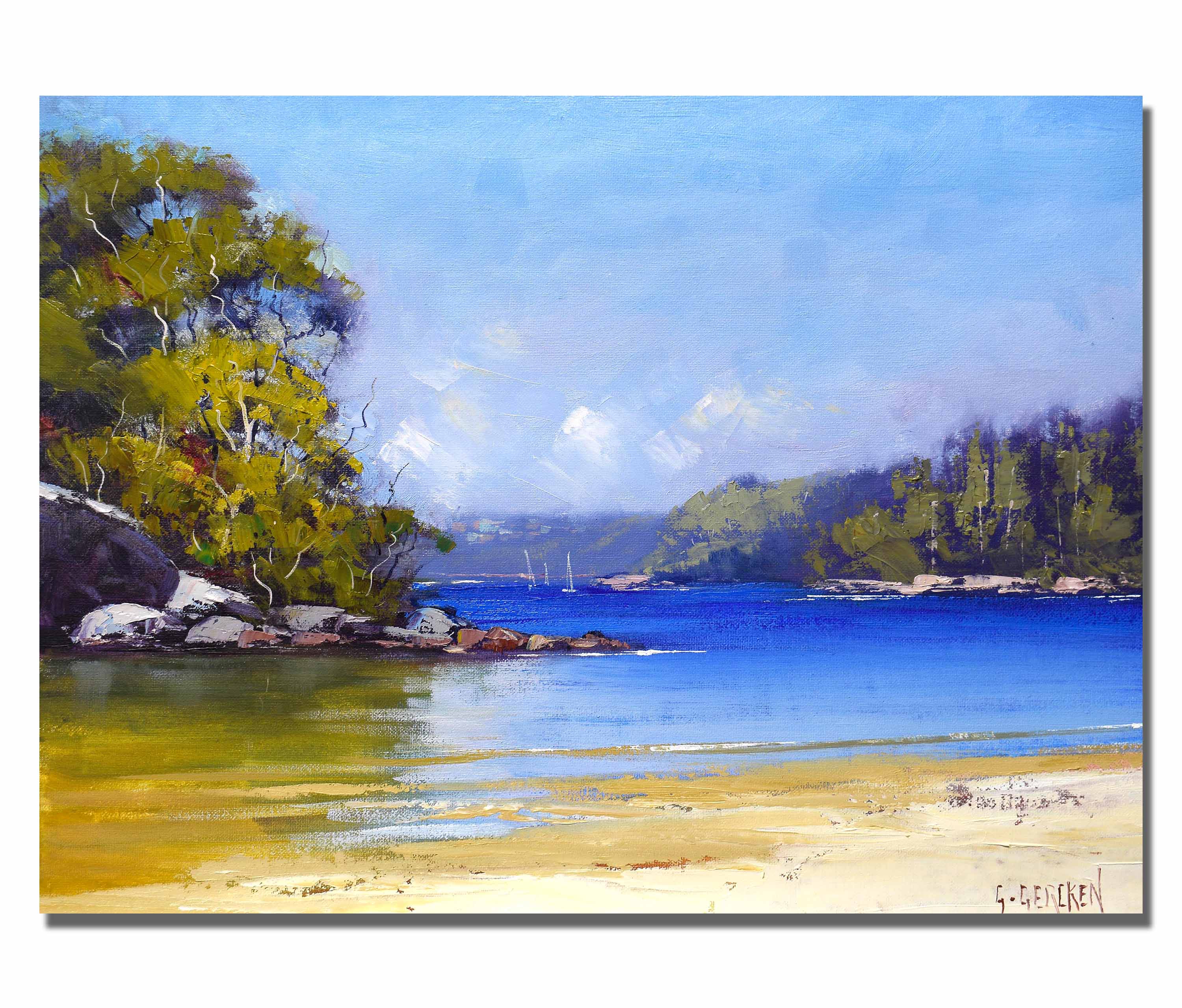 Original Australian Landscape Paintings by Graham Gercken – Original ...