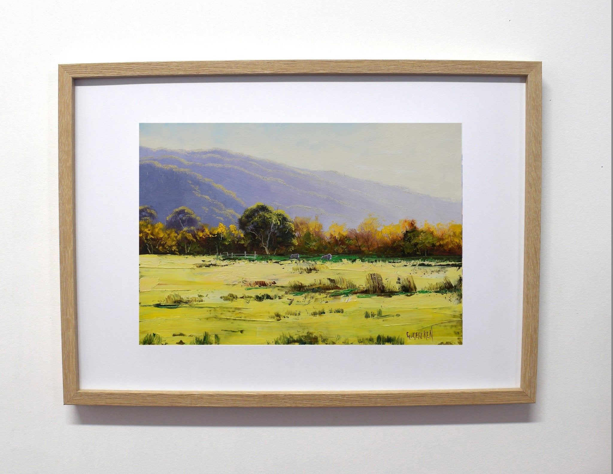 Tumut Painting | Australian Country Landscape – Original Seascape ...