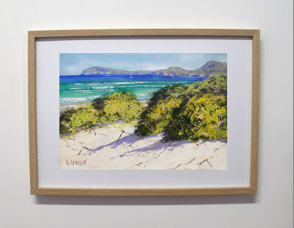 Original Painting Beach at Port Stephens – Original Seascape ...